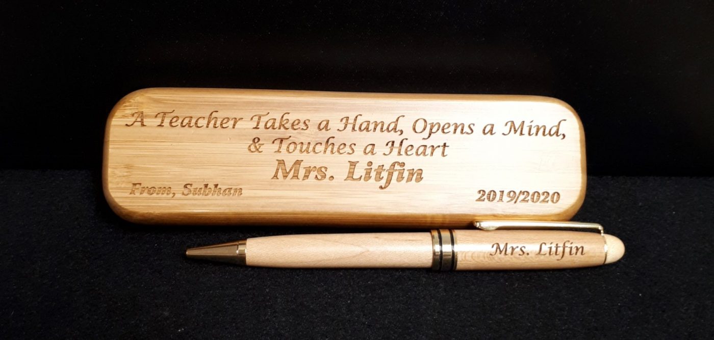 Engraved Pen Sets – Winners Circle Trophies