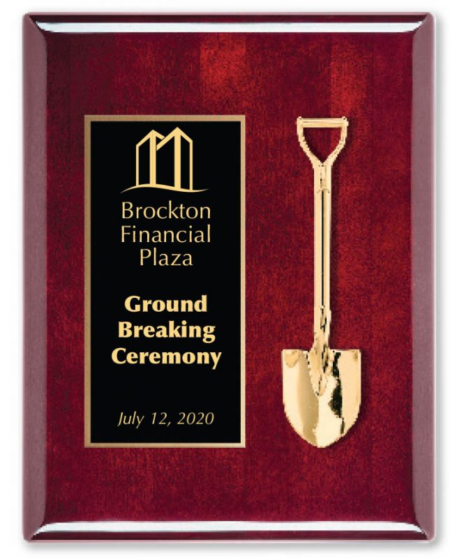 Metal Ceremonial Shovel – Winners Circle Trophies